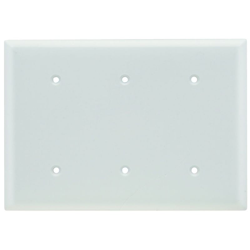 Pass & Seymour® Sierraplex® SP34-W Standard Blank Wallplate With ...