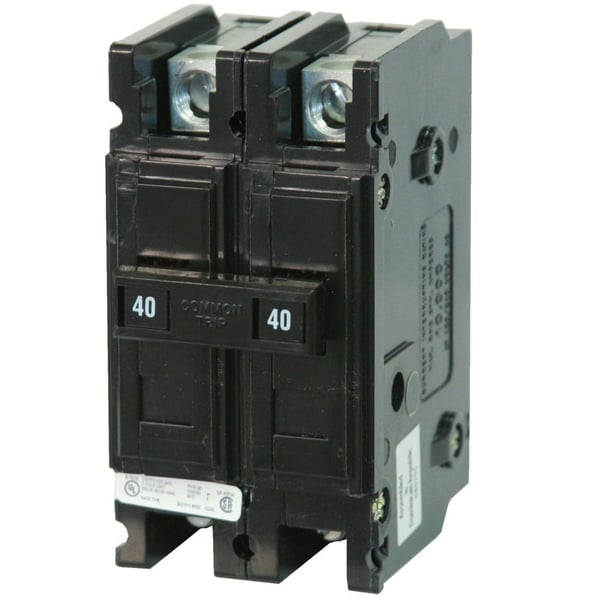 EATON QuickLag® QC2020 Type QC Miniature Circuit Breaker, 120/240 VAC ...