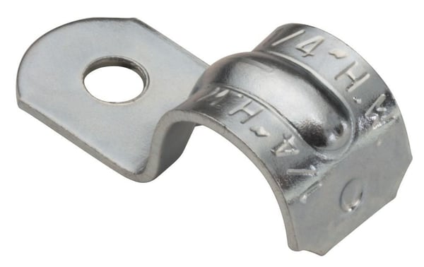 Southwire - Topaz 535 1-Hole Snap-On Conduit Strap, 1-1/2 in, For Use ...