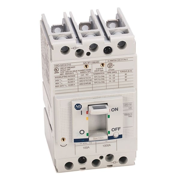 Allen-Bradley 140G-G2C3-D11 140G - Molded Case Circuit Breaker, G frame ...
