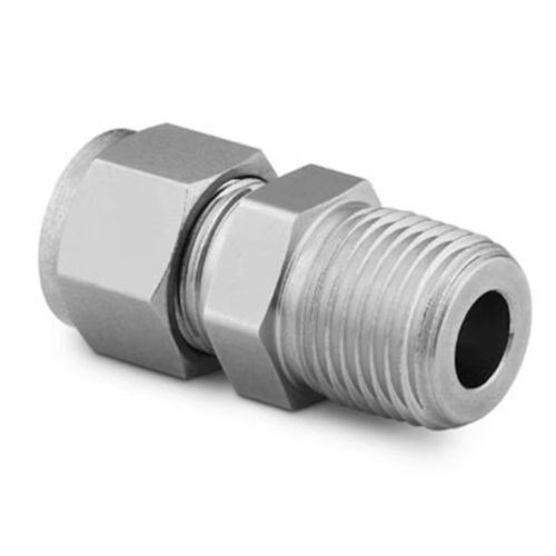 Swagelok SS-810-1-8 Tube Fitting, Male Connector, 1/2 in Tube OD x 1/2 in Male NPT | State Electric