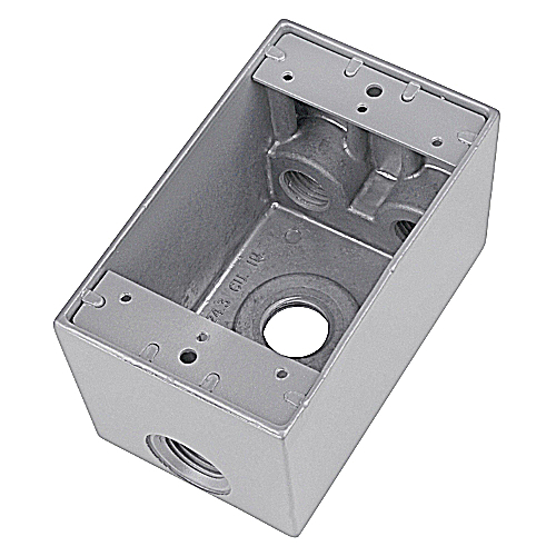 Red Dot® IHD4-2 Deep Universal Weatherproof Box, Die Cast Aluminum, 24. ...
