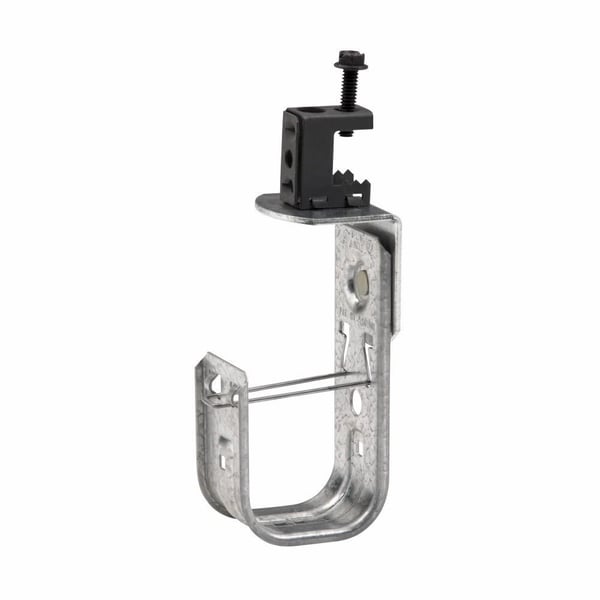 B-Line BCH32-C2 Cable to Beam J-Hook, 1/2 in Flange, 30 lb Load, Steel ...