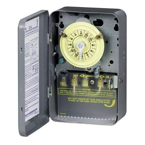 Intermatic® T104 T100 Electro Mechanical Mechanical Timer Switch, 24 hr ...