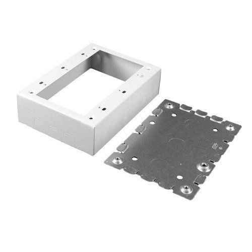 Wiremold® V5748-5 5-Gang Device Box, 4-5/8 in L x 10-5/32 in W x 1-3/4 ...