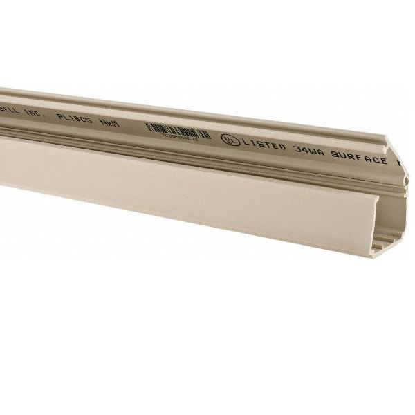 HUBBELL® PolyTrak® LanTrak® PL1 Non-Metallic Raceway, 1.38 in W x 1.04 ...