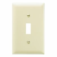 Pass & Seymour® Sierraplex® SP1 SP Series Standard Sized Wallplate, 1 ...