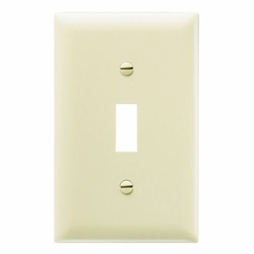 Pass & Seymour® Sierraplex® SP1 SP Series Standard Sized Wallplate, 1 ...