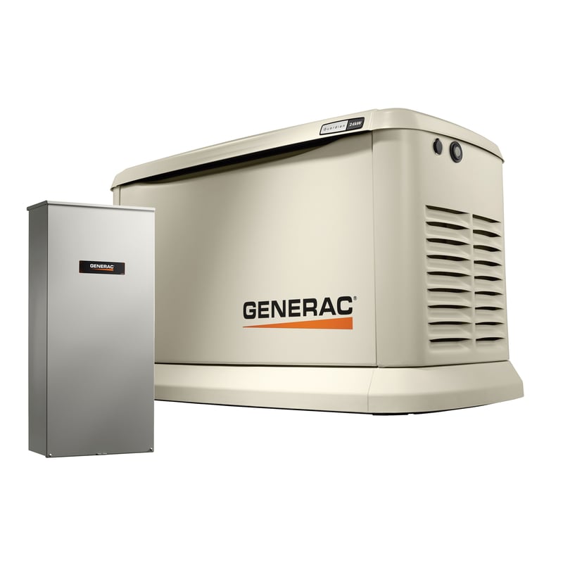 Generac® 72101 Guardian® Series 1-Phase Air-Cooled Standby Generator ...