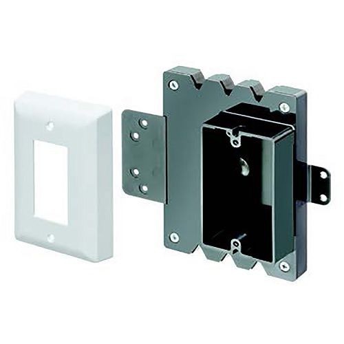 Arlington FSB1 Furred Wall Box With Cover, 1 Gang, 6.062 in H x 6.614 ...