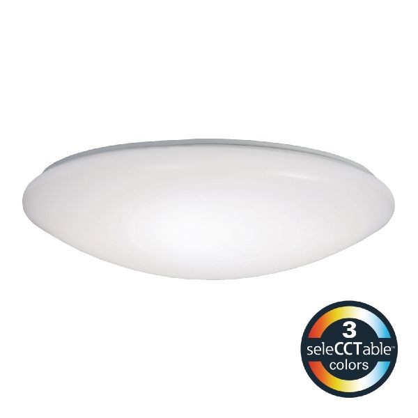 Metalux® FM19WRCCR Metalux® FM Dimmable Low Profile AP Flush Mount ...