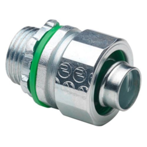 Bridgeport® 429-SLT Straight Liquid Tight Conduit Connector, 3/8 in ...