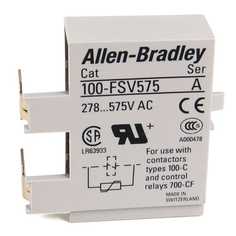 Allen-Bradley 100-FSC280 100C Surge Suppressor, Resistor-Capacitor, 110 ...