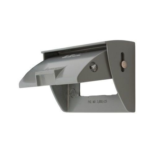 Hubbell® WP26H Weatherproof While-In-Use Cover, 4-1/2 in L, Cast Zinc ...