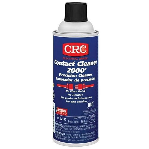 CRC® 02140 2000® Non-Flammable Precision Contact Cleaner, 16 oz Aerosol ...
