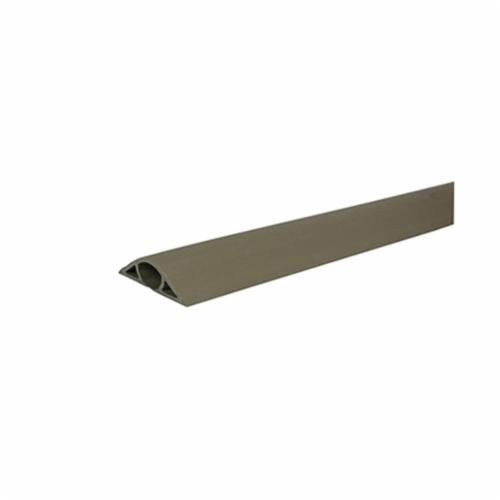 Wiremold® BE1600-10 Non-Metallic Pancake Overfloor Raceway, 10 ft L x 3 ...