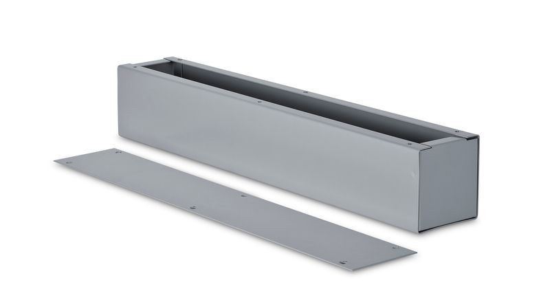 Austin Electrical Enclosures AB-6624ST Screw Cover Troughs, 24 in L x 6 ...