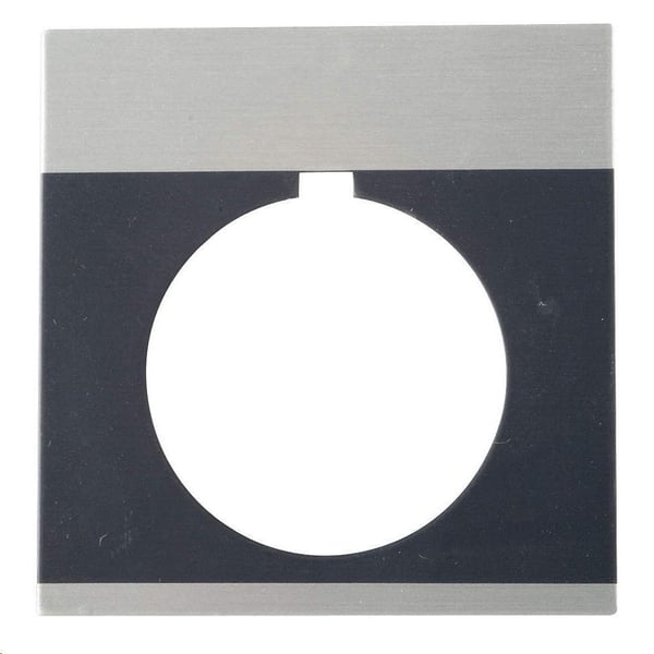 GE CR104PXN1BP018 CR104P Size 1 Standard Pushbutton Nameplate, 1.98 in ...