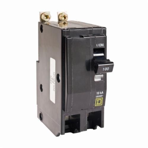 Square D™ QOB2100 Miniature Circuit Breaker, 120/240 VAC, 100 A, 10 kA ...