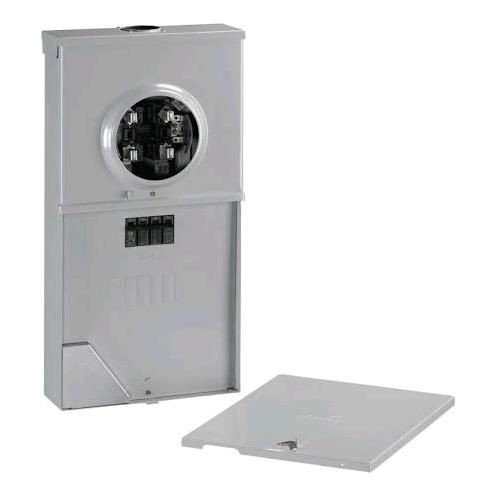 Midwest® GE R281CB1 Ringless Metered Power Outlet, 120/240 VAC, 200 A ...