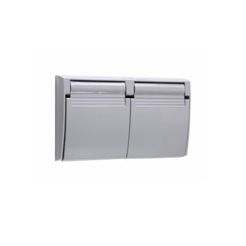 Pass & Seymour® 3780 Duplex Weatherproof Cover With Black Gasket and ...