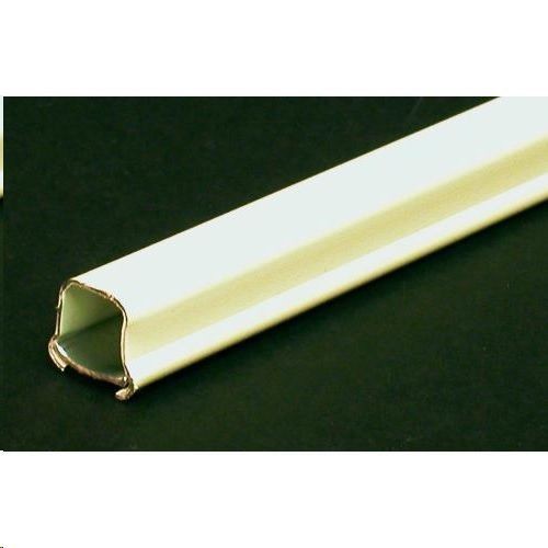 Wiremold® V500-5 1-Piece Small Metallic Raceway, 5 ft L x 3/4 in W x 17 ...