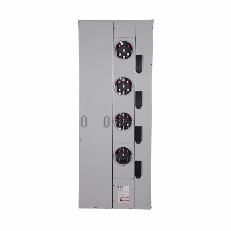 EATON 1MP4206RP Group Metering Meter Pack, 200 A Self-Contained Socket ...