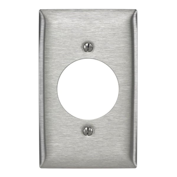 Bryant Electric SS725 Standard Wallplate, 1 Gangs, 4.5 in H x 2.87 in W ...