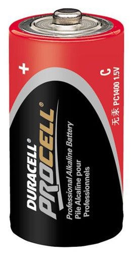 Duracell® Procell PC1400 Cylindrical Battery, Alkaline Manganese ...