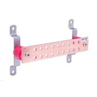 Harger® GBI14212GKT Grounding Bar Kit, 12 in L x 2 in W, 18 Holes ...