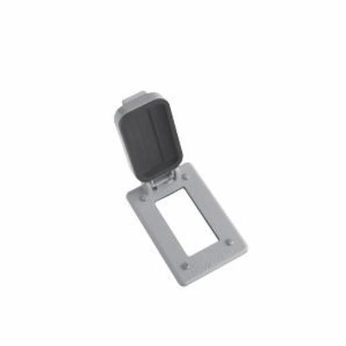 Crouse-Hinds WLGF FSV Device Box Cover, 4-9/16 in L x 2-13/16 in W, Die ...