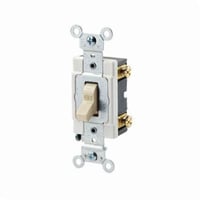 Leviton® 1221-SI Grounding AC Quiet Toggle Switch, 120/277 VAC, 20 A ...