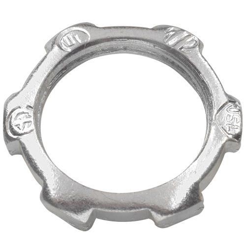 Crouse-Hinds 16X Thin Construction Conduit Locknut, 2 in, For Use With ...