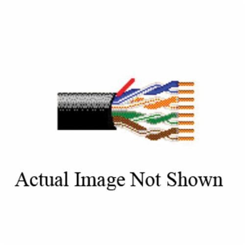 Belden® 2413 D15U1000 Cat 6+ Multi-Conductor Plenum Cable, 300 VAC, (4 ...