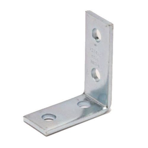 B-Line B104ZN 90 deg Corner Angle, 4 Holes, 4-1/8 in L x 3-1/2 in W x 7 ...