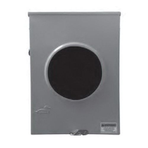Midwest® MEPKU1FS1EMT 1-Position 3-Wire Meter Socket, 600 VAC, 320 A, 1 ...