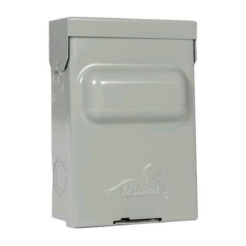 Midwest® GE U065P Non-Fused Pull-Out AC Disconnect Switch, 240 VAC, 60 ...