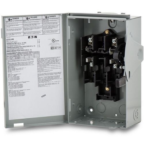 EATON DG221URB DG Series Non-Fusible Rainproof General Duty Safety ...