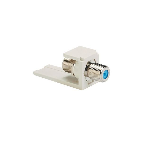 Panduit® NetKey® NKFWH F Type Keystone Module, F Type Connector, 1 ...