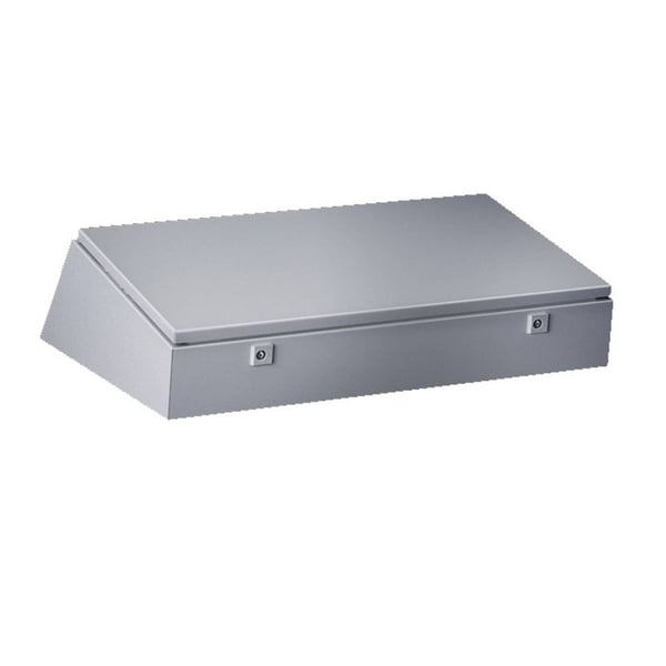 Rittal 6715500 TP Series Desk Console Enclosure, 31 in W x 28 in D x 9. ...