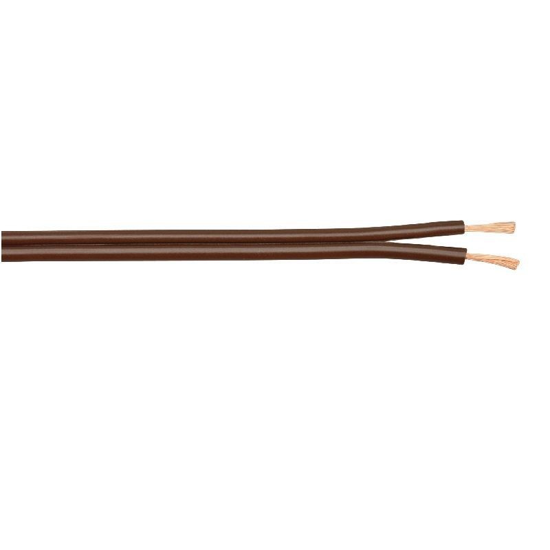 Southwire, SPT-1 Stranded Flat Cable, Bare Copper, 2 Conductors, 18 AWG ...