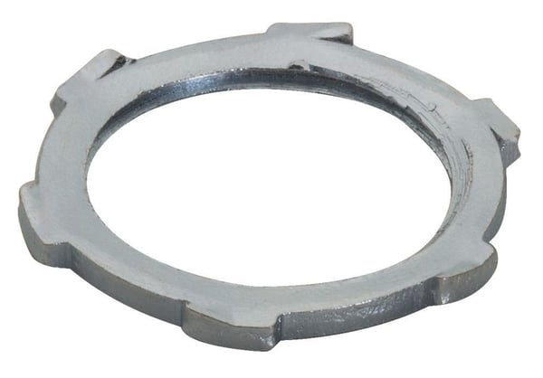 Southwire - Topaz 284 Conduit Locknut, 1-1/4-11-1/2, For Use With Rigid ...