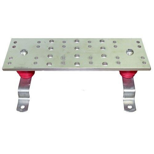 Panduit® StructuredGround™ GB4B0612TPI-1 Flat Grounding Busbar, 12 in L ...