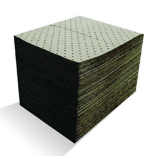 Meltblown GSMS100 3-Ply Heavyweight Spunbond Absorbent Pad, 18 in L x ...