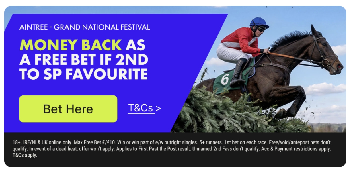 BOYLE Sports Offer | Money back if 2nd to the SP Fav during the 2026 ...