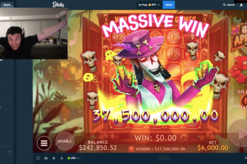 $37,500,000.00 - Stake.com Pays Out Biggest Ever Online Slots Win