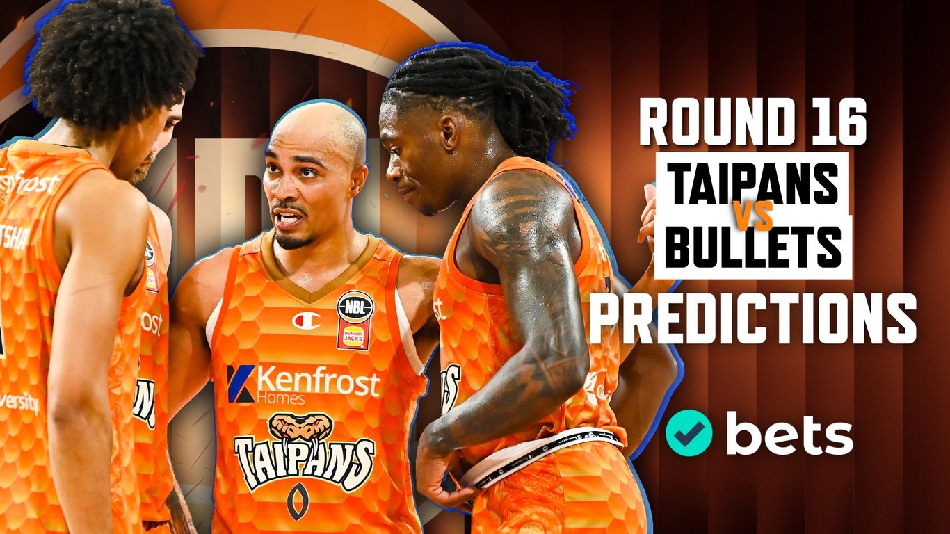 Cairns Taipans vs Brisbane Bullets NBL26 Round 16 Tips - Snake eyes for ...
