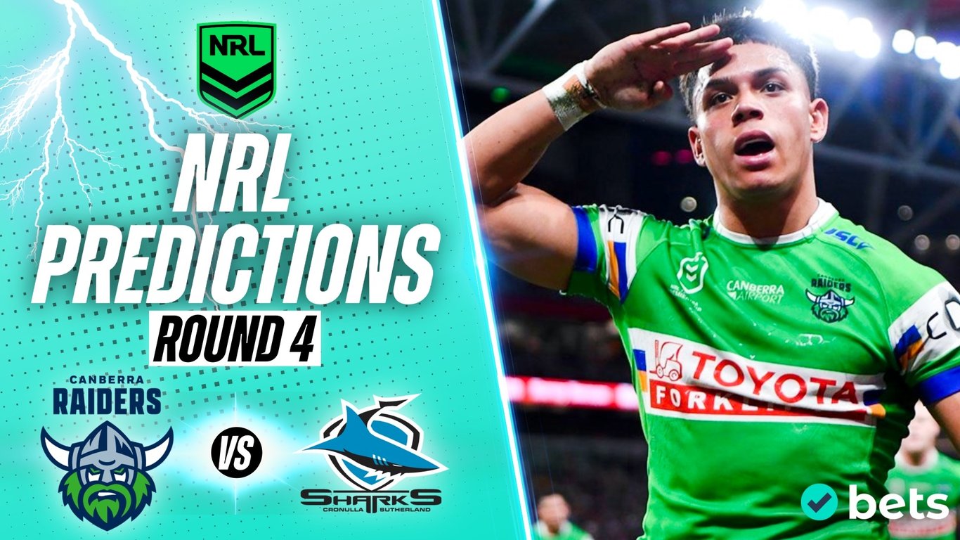 Canberra Raiders vs Cronulla Sharks NRL Round 4 Tips - The 1-12 won’t ...
