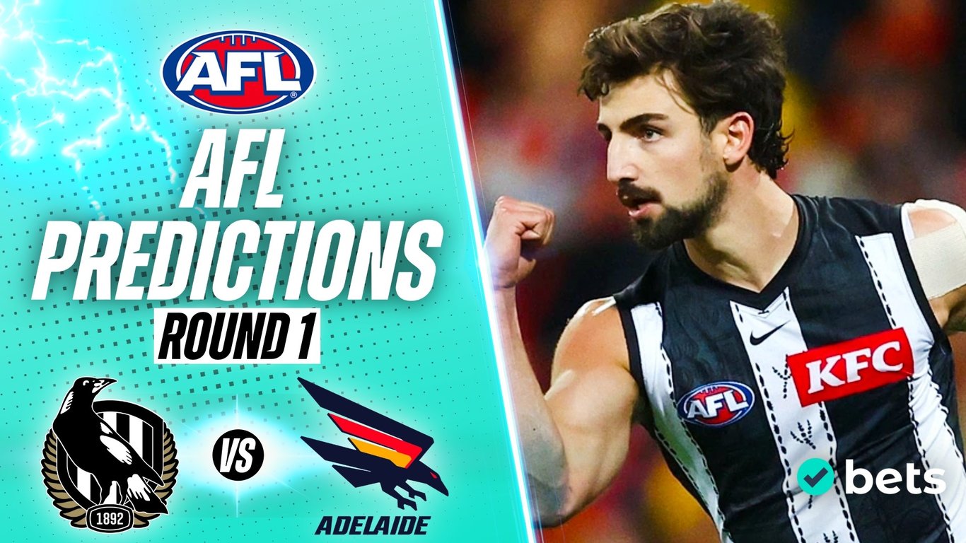 Collingwood Magpies vs Adelaide Crows AFL Round 1 Tips - Collingwood ...