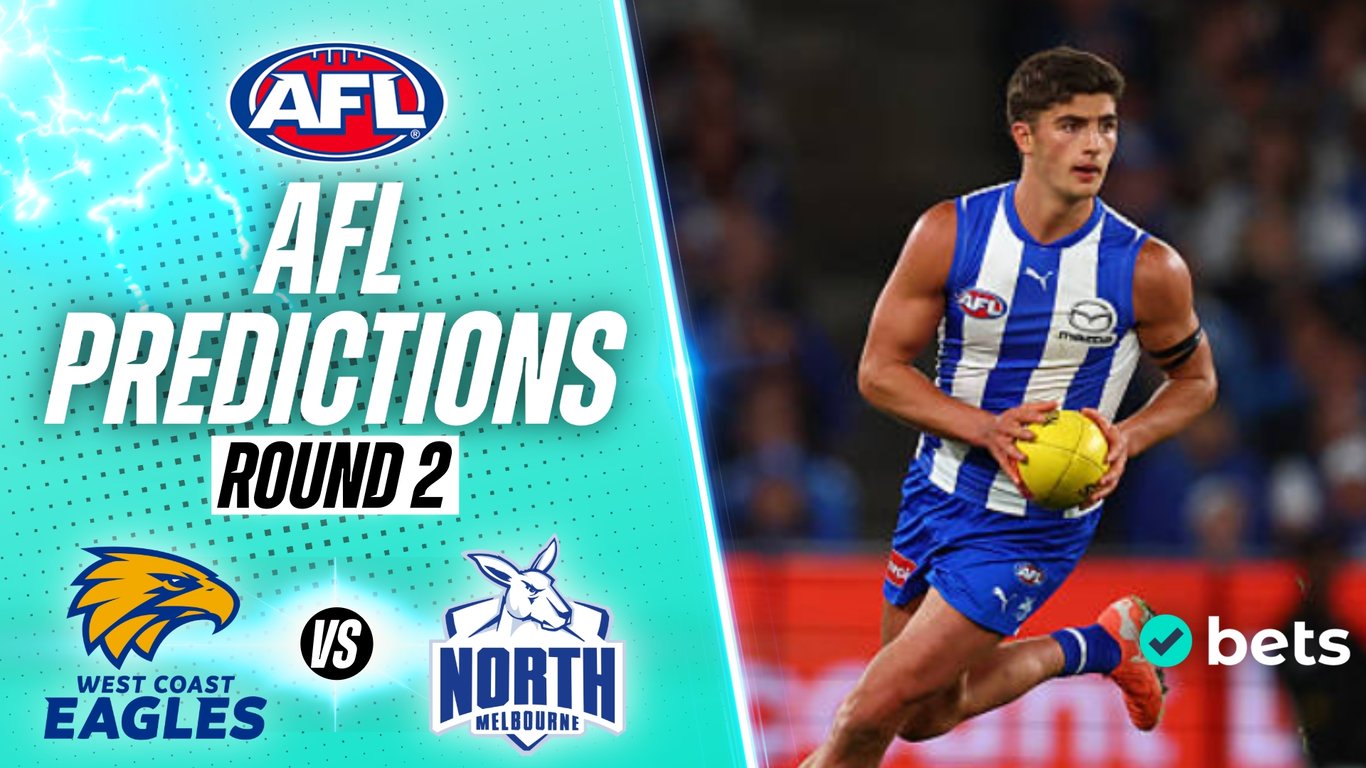 West Coast Eagles vs North Melbourne Kangaroos AFL Round 2 Tips - North ...